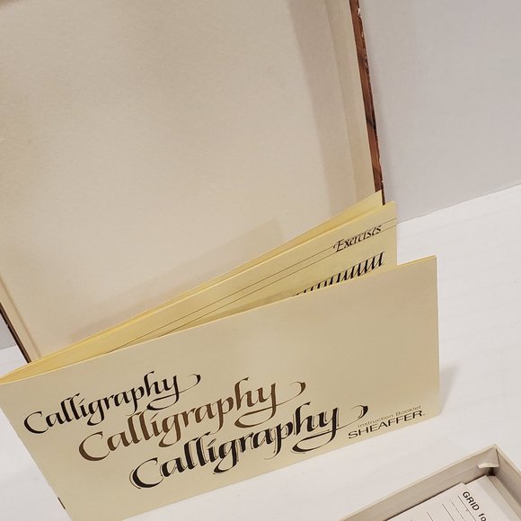 scheaffer | Art | Vintage Sheaffer Calligraphy Set Fountain Pen 3 Nibs ...